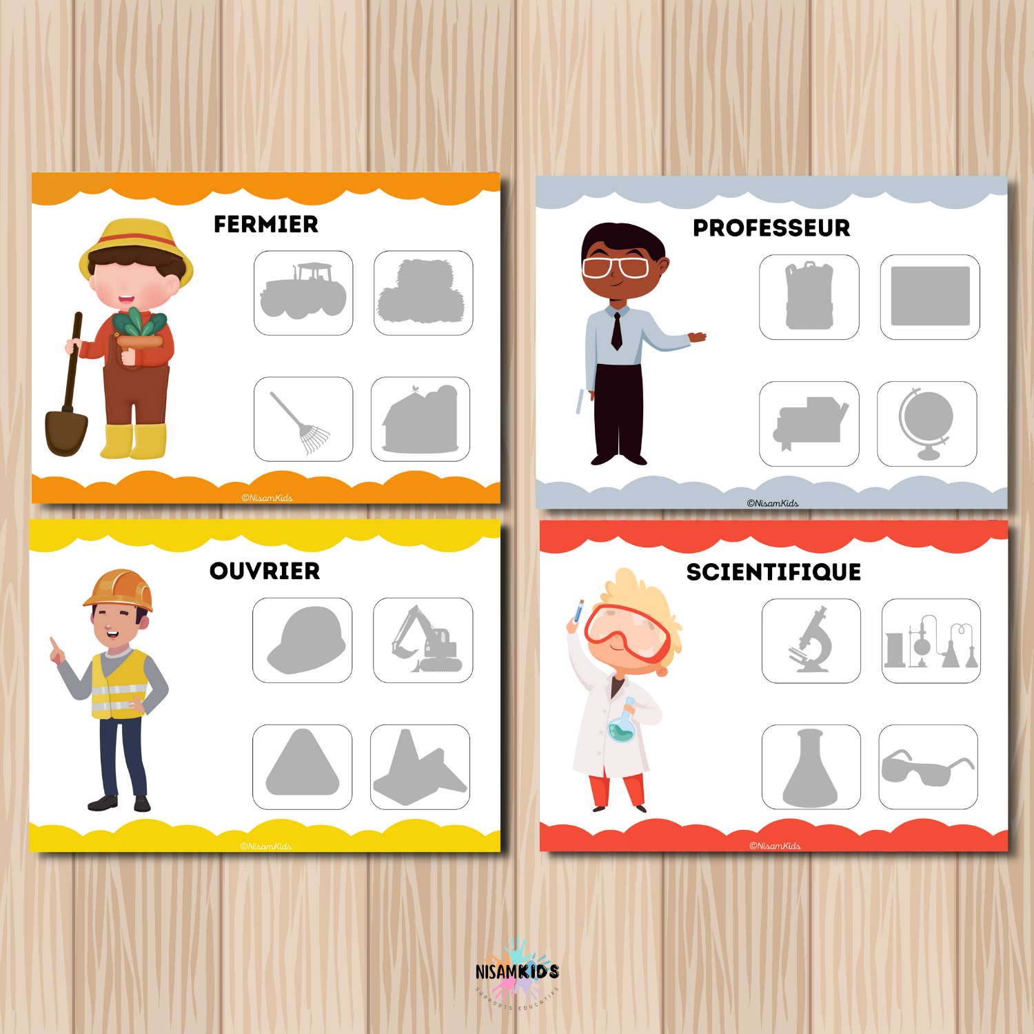 Livret d’activités sur les métiers - NisamKids