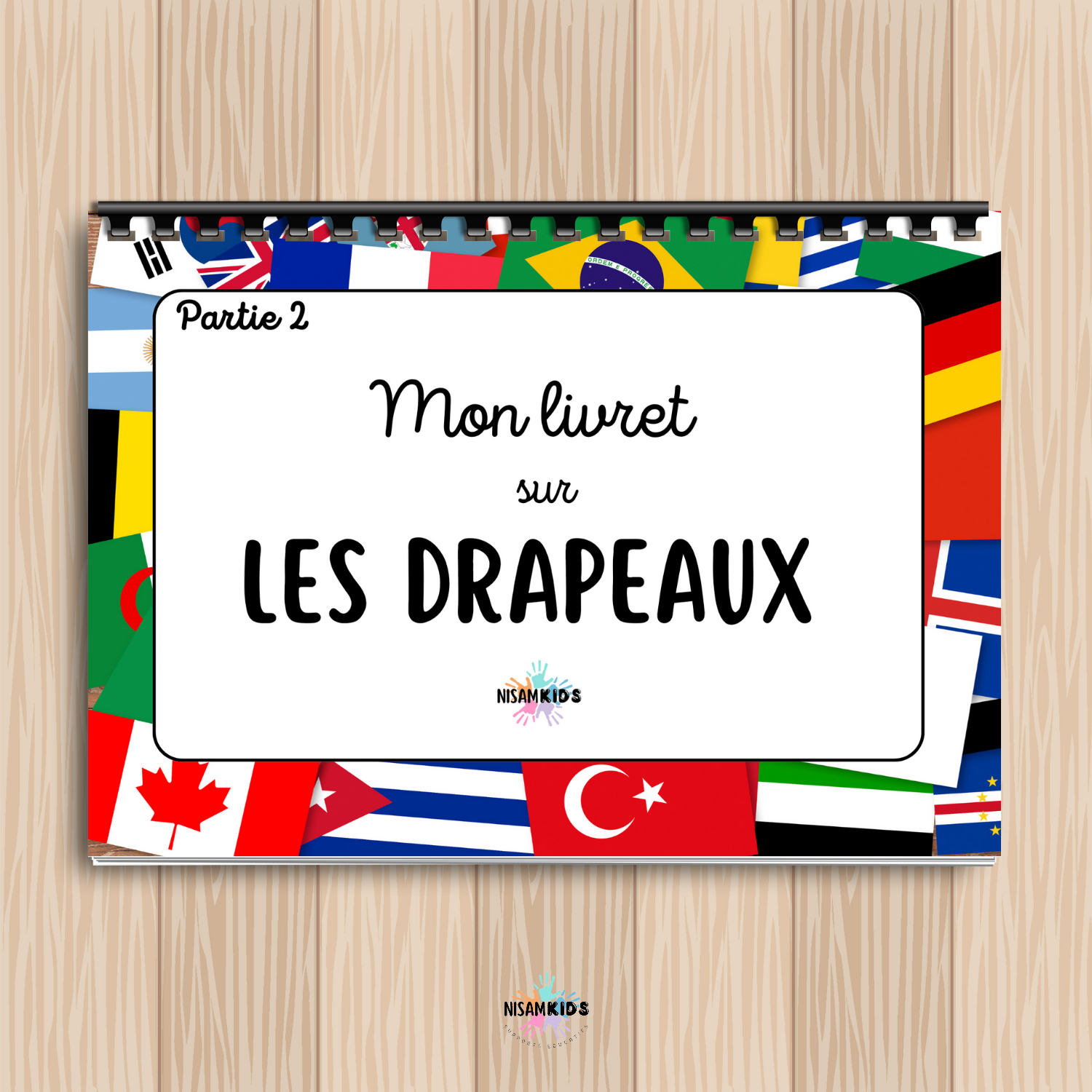 Livret d’activités sur les drapeaux 2 - NisamKids