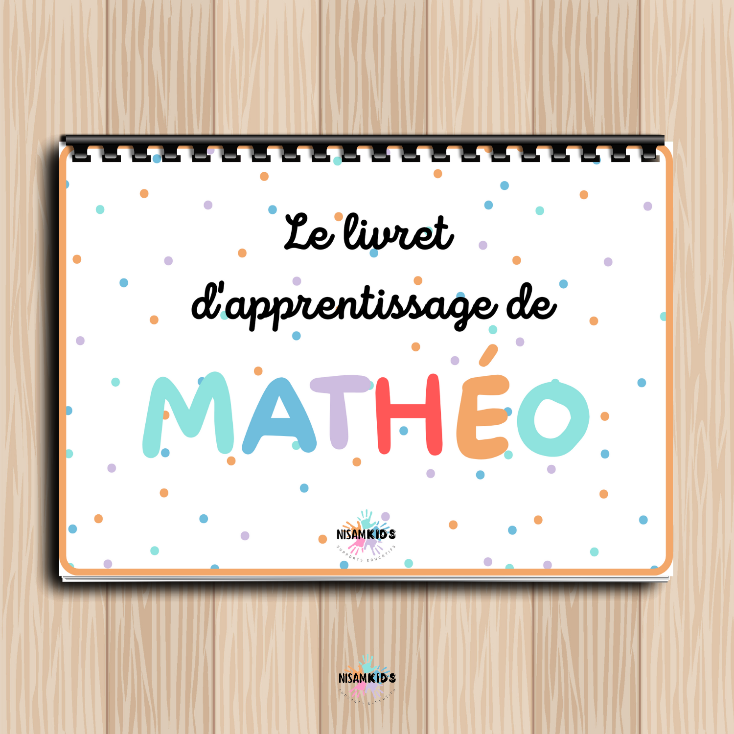 Livret d’apprentissage du prénom - NisamKids
