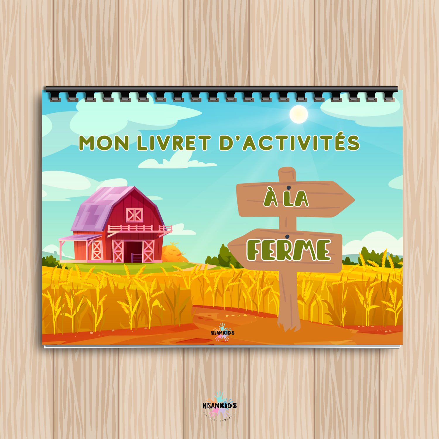 Livret d’activités : à la ferme - NisamKids