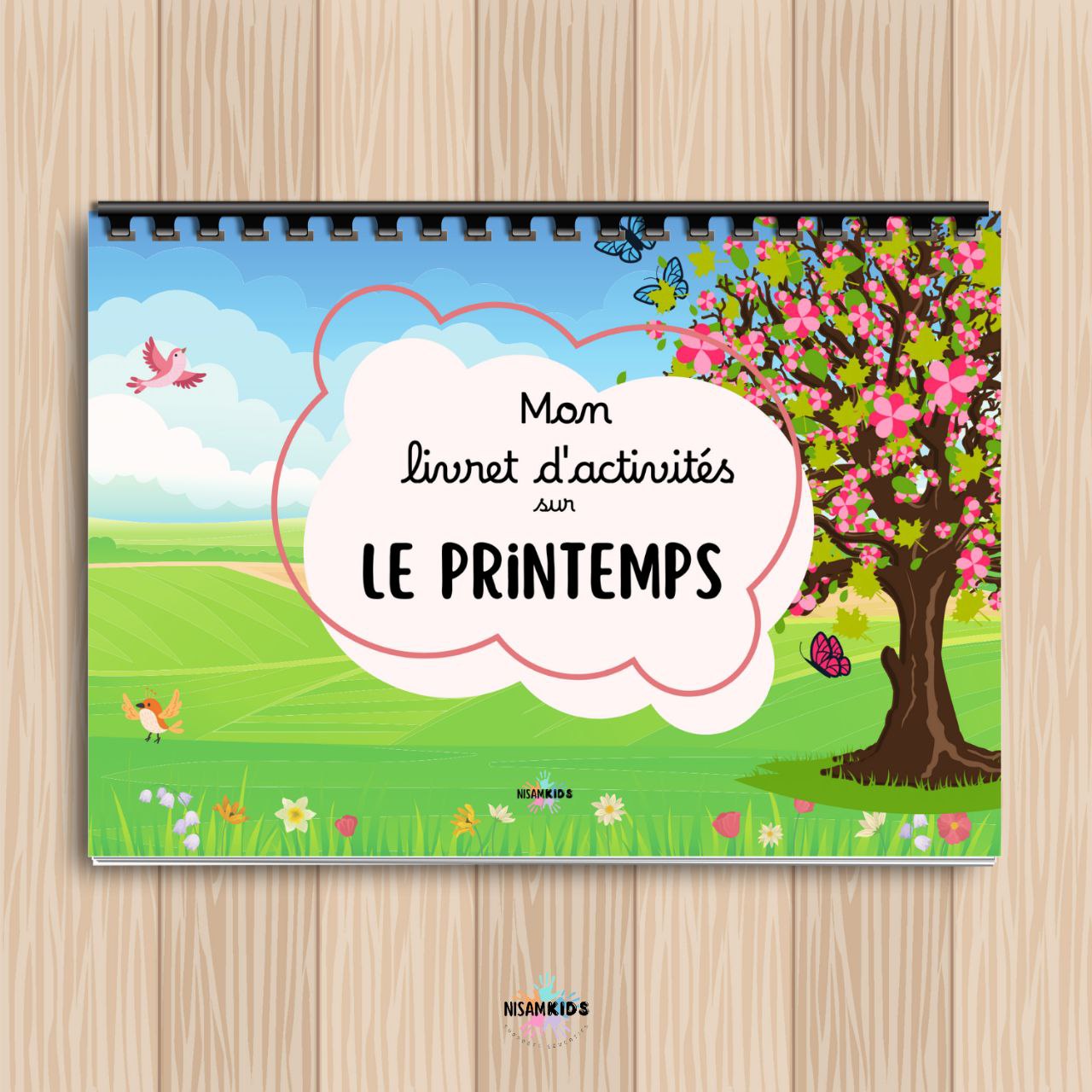 Livret d’activités : le printemps - NisamKids